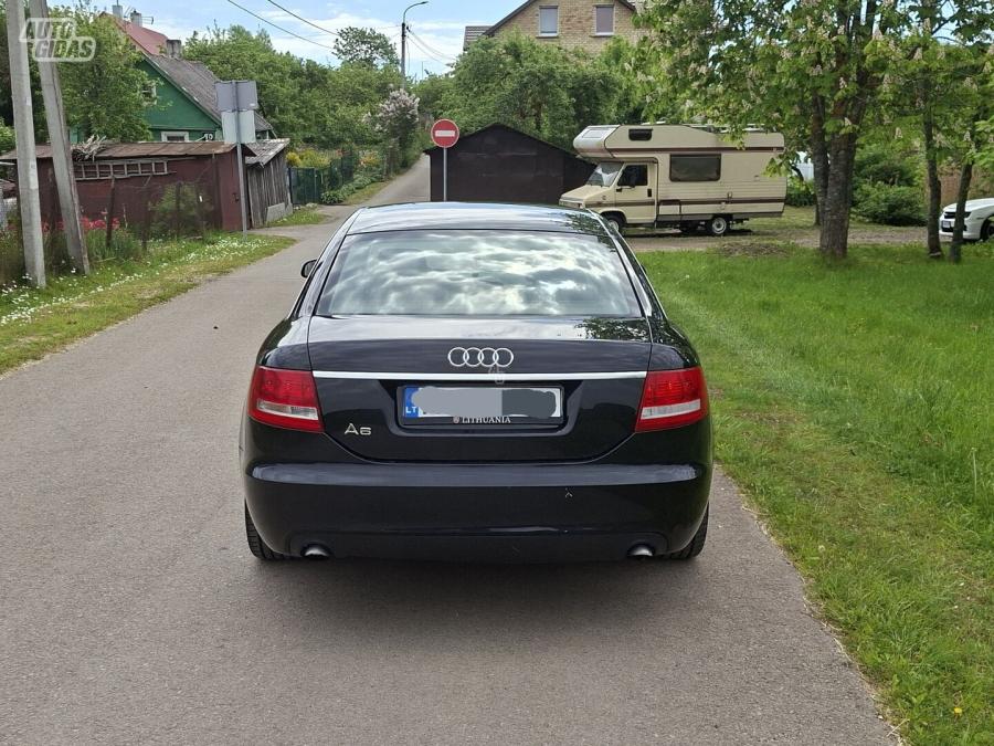 Black Audi A6 2008 in Siauliai, with an engine capacity of 2.00 L and mileage of 257 thousand km for 2750 €, photo 7 on AUTOMOTO.COM.LV