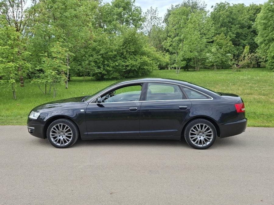 Black Audi A6 2008 in Siauliai, with an engine capacity of 2.00 L and mileage of 257 thousand km for 2750 €, photo 9 on AUTOMOTO.COM.LV