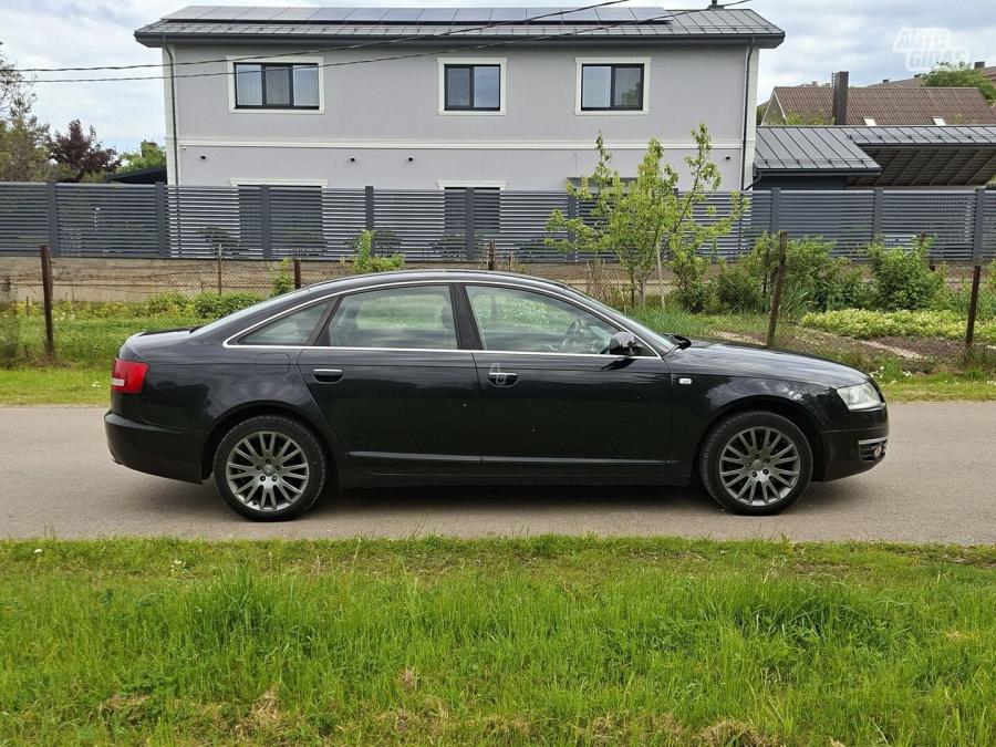 Black Audi A6 2008 in Siauliai, with an engine capacity of 2.00 L and mileage of 257 thousand km for 2680 €, photo 7 on AUTOMOTO.COM.LV
