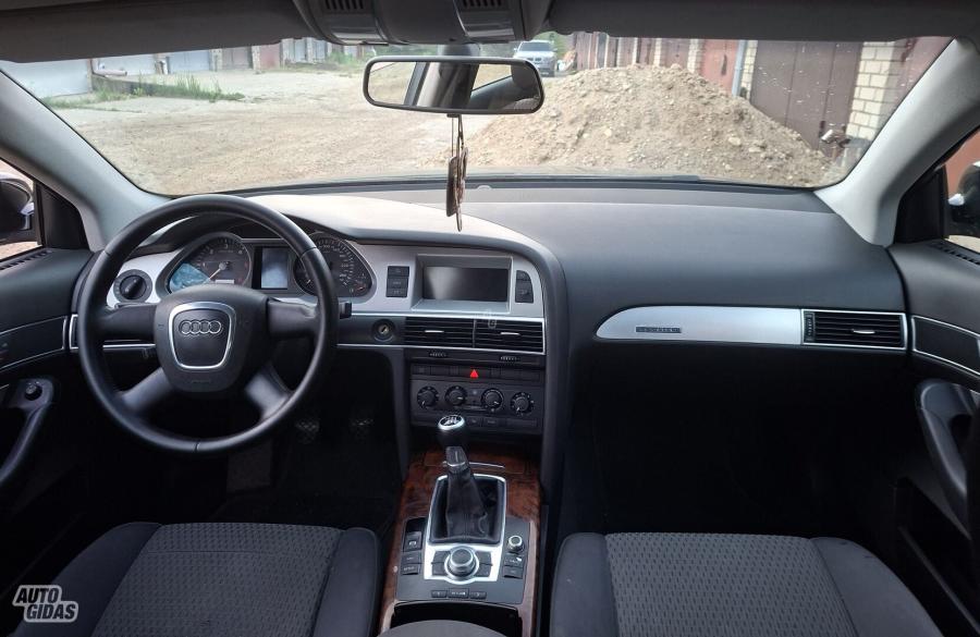Black Audi A6 2008 in Siauliai, with an engine capacity of 2.00 L and mileage of 257 thousand km for 2680 €, photo 11 on AUTOMOTO.COM.LV