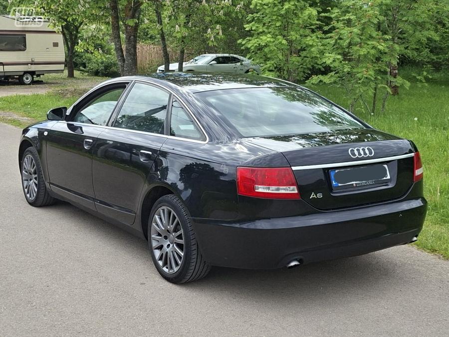 Melns Audi A6 2008 Šauļi, ar dzinēja tilpumu 2.00 L un nobraukumu 257 tūkst. km par 2800 €, foto 4 vietnē AUTOMOTO.COM.LV