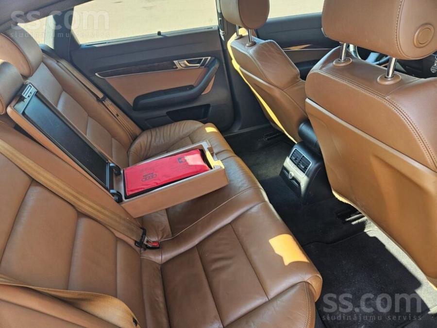 Black Audi A6 2008 in Riga, with an engine capacity of 2.70 L and mileage of 336 thousand km for 3800 €, photo 9 on AUTOMOTO.COM.LV