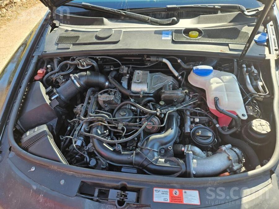 Black Audi A6 2008 in Riga, with an engine capacity of 2.70 L and mileage of 336 thousand km for 3800 €, photo 15 on AUTOMOTO.COM.LV