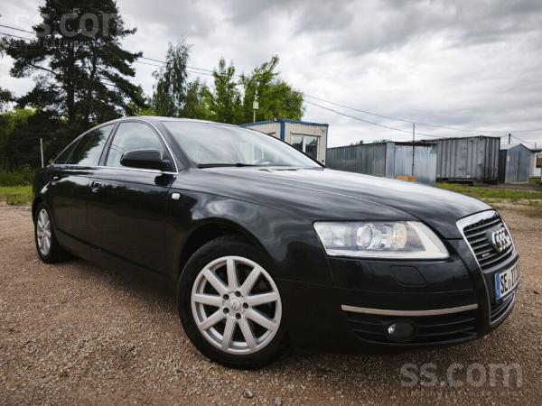 Melns Audi A6 2008 Rīga, ar dzinēja tilpumu 2.70 L un nobraukumu 0 tūkst. km par 5300 €, foto 1 vietnē AUTOMOTO.COM.LV