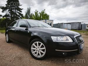 Black Audi A6 2008 in Riga, with an engine capacity of 2.70 L and mileage of 0 thousand km for 5300 €, photo  on AUTOMOTO.COM.LV