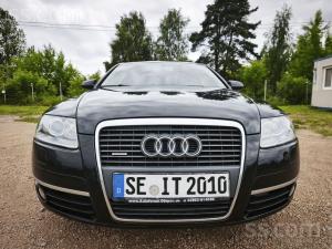 Black Audi A6 2008 in Riga, with an engine capacity of 2.70 L and mileage of 0 thousand km for 5300 €, photo 4 on AUTOMOTO.COM.LV