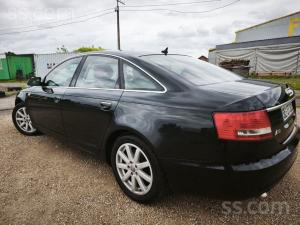 Black Audi A6 2008 in Riga, with an engine capacity of 2.70 L and mileage of 0 thousand km for 5300 €, photo 6 on AUTOMOTO.COM.LV