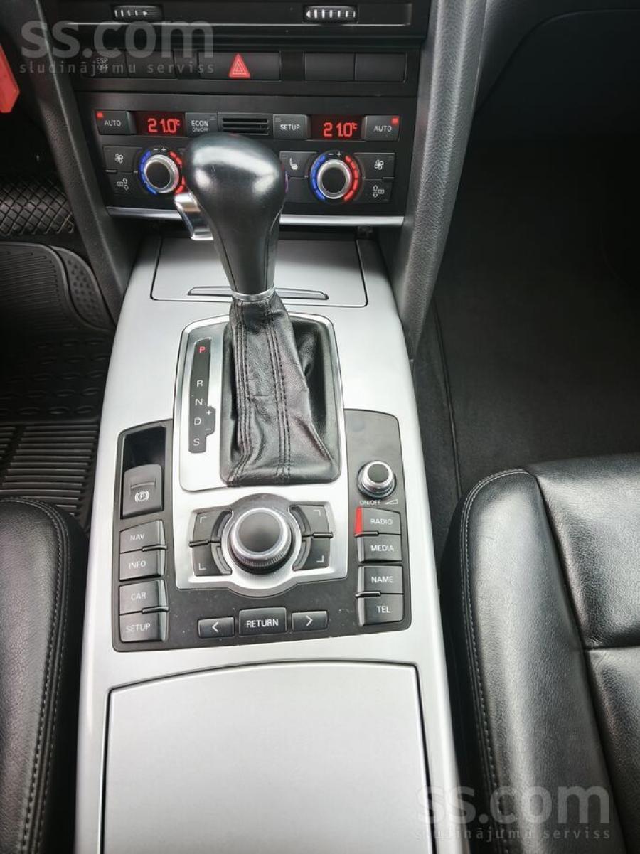 Black Audi A6 2008 in Riga, with an engine capacity of 2.70 L and mileage of 0 thousand km for 5300 €, photo 14 on AUTOMOTO.COM.LV