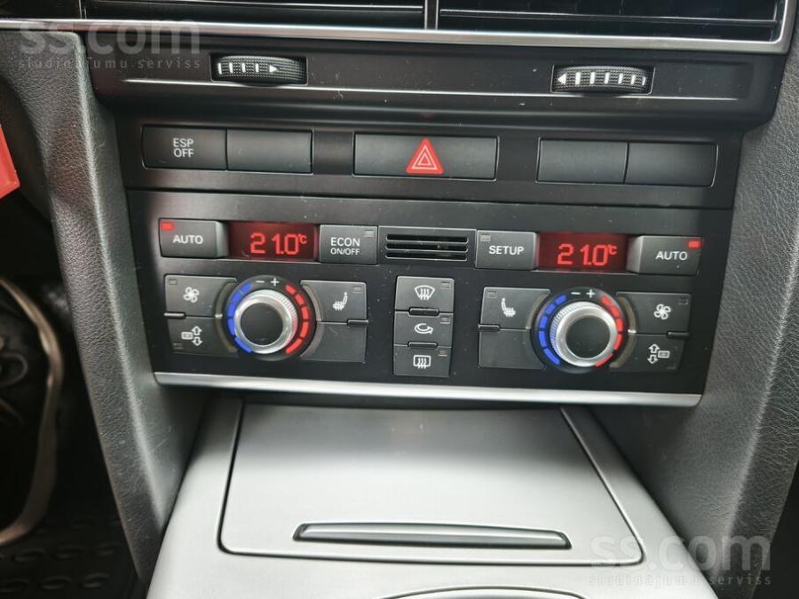 Black Audi A6 2008 in Riga, with an engine capacity of 2.70 L and mileage of 0 thousand km for 5300 €, photo 15 on AUTOMOTO.COM.LV