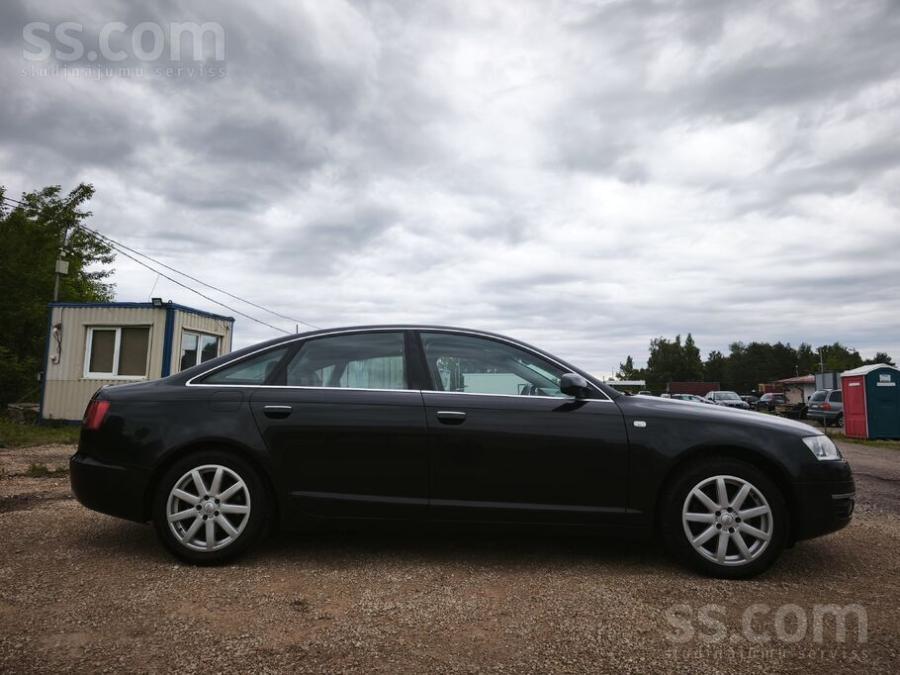 Black Audi A6 2008 in Riga, with an engine capacity of 2.70 L and mileage of 0 thousand km for 5300 €, photo 27 on AUTOMOTO.COM.LV