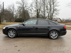 Черный Ауди А6 2008 в Лимбажи, объемом двигателя 3.00 л и пробегом 296 тыс. км за 5900 €, фото 4 на AUTOMOTO.COM.LV