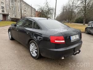 Черный Ауди А6 2008 в Лимбажи, объемом двигателя 3.00 л и пробегом 296 тыс. км за 5900 €, фото 6 на AUTOMOTO.COM.LV