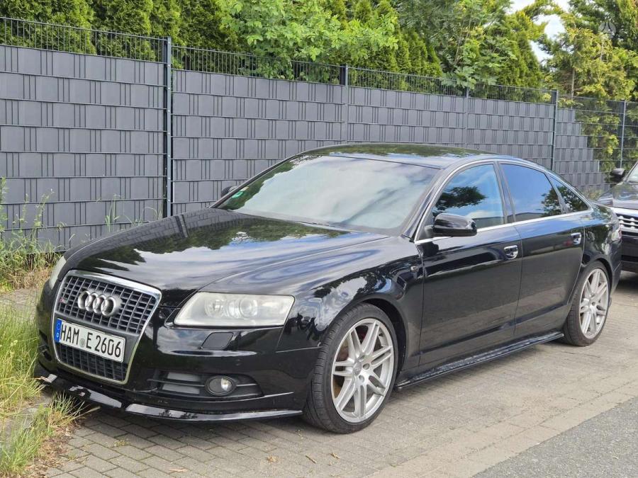 Melns Audi A6 2008 Jurbarkas, ar dzinēja tilpumu 2.97 L un nobraukumu 270 tūkst. km par 4699 €, foto 1 vietnē AUTOMOTO.COM.LV