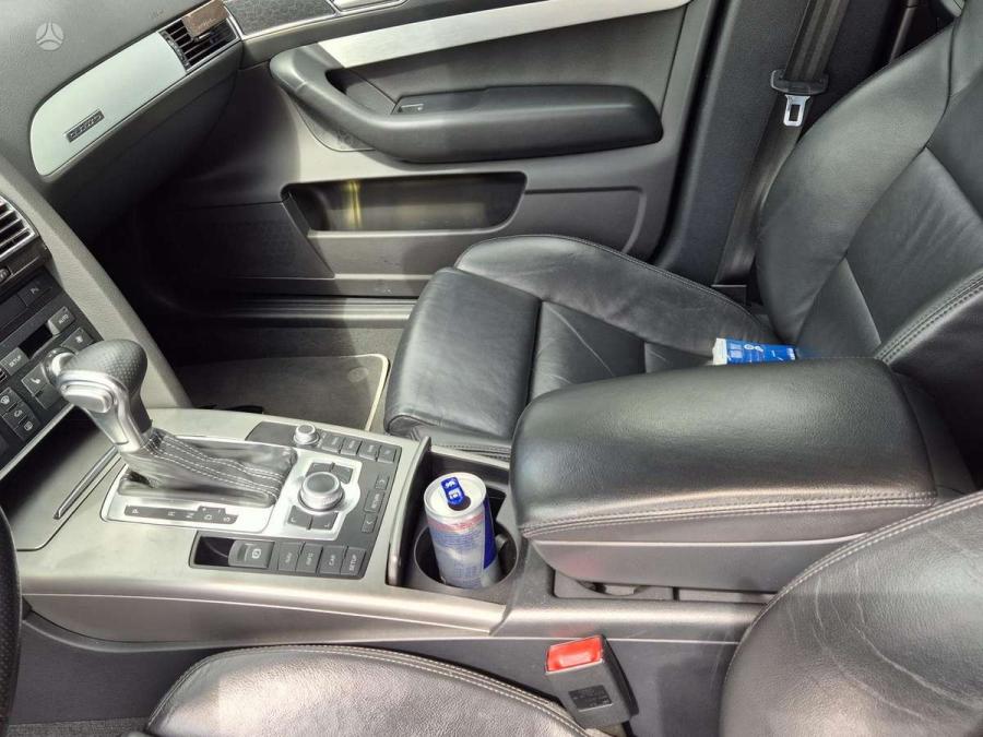 Melns Audi A6 2008 Jurbarkas, ar dzinēja tilpumu 2.97 L un nobraukumu 270 tūkst. km par 4699 €, foto 9 vietnē AUTOMOTO.COM.LV