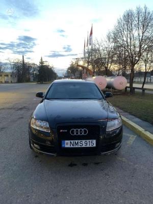 Melns Audi A6 2008 Kauņa, ar dzinēja tilpumu 3.00 L un nobraukumu 282 tūkst. km par 4500 €, foto 4 vietnē AUTOMOTO.COM.LV