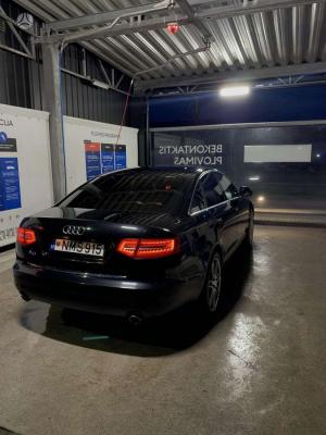 Melns Audi A6 2008 Kauņa, ar dzinēja tilpumu 3.00 L un nobraukumu 282 tūkst. km par 4500 €, foto 6 vietnē AUTOMOTO.COM.LV