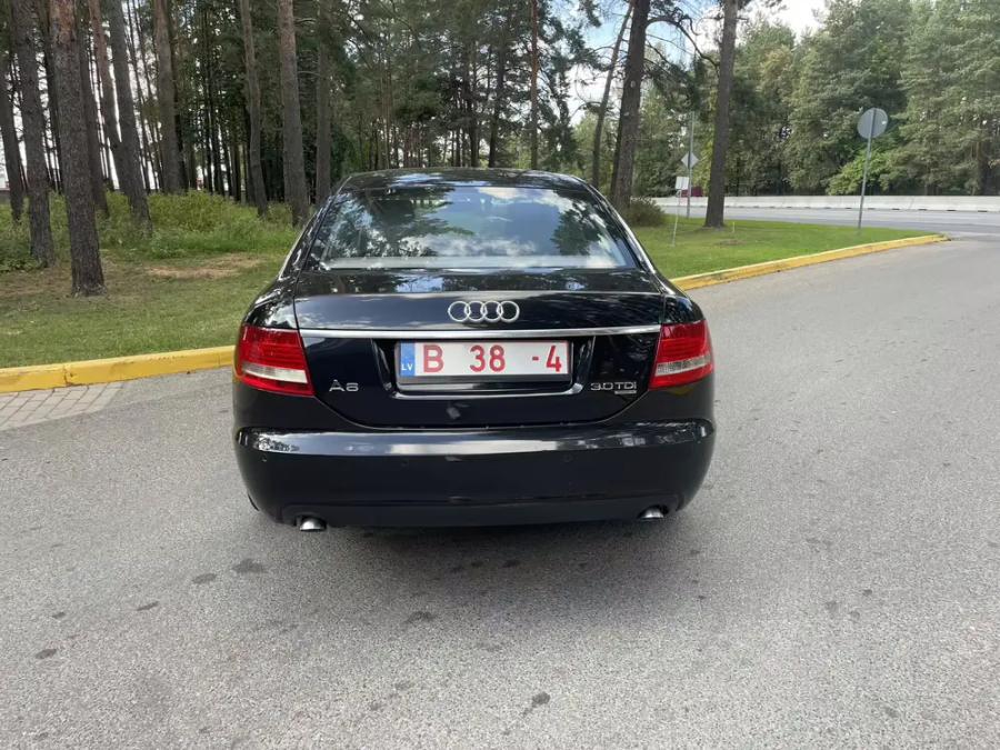 Black Audi A6 2008 in Riga, with an engine capacity of 3.00 L and mileage of 242 thousand km for 2500 €, photo 7 on AUTOMOTO.COM.LV