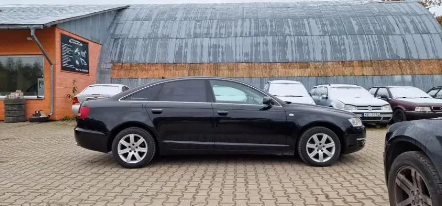 Black Audi A6 2008 in Valmiera, with an engine capacity of 2.70 L and mileage of 373 thousand km for 3750 €, photo 3 on AUTOMOTO.COM.LV