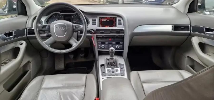 Black Audi A6 2008 in Valmiera, with an engine capacity of 2.70 L and mileage of 373 thousand km for 3750 €, photo 10 on AUTOMOTO.COM.LV