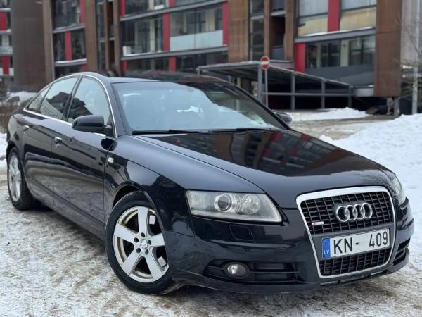 Melns Audi A6 2008 Rīga, ar dzinēja tilpumu 3.00 L un nobraukumu 335 tūkst. km par 3390 €, foto 1 vietnē AUTOMOTO.COM.LV