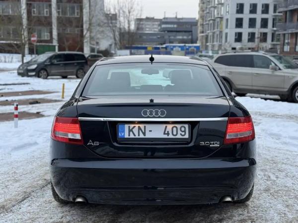 Melns Audi A6 2008 Rīga, ar dzinēja tilpumu 3.00 L un nobraukumu 335 tūkst. km par 3390 €, foto 4 vietnē AUTOMOTO.COM.LV