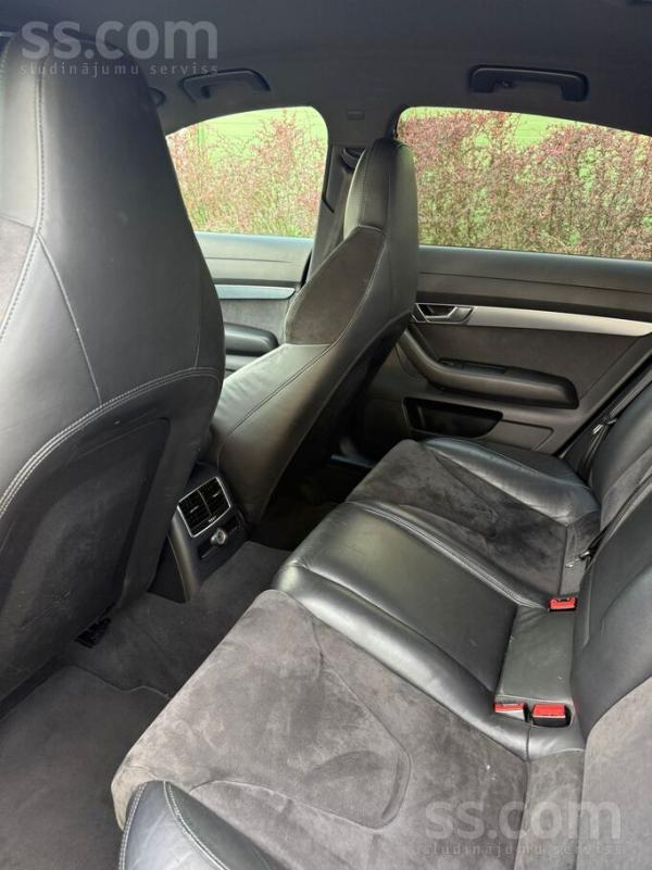 Black Audi A6 2008 in Riga, with an engine capacity of 3.00 L and mileage of 0 thousand km for 4500 €, photo 7 on AUTOMOTO.COM.LV
