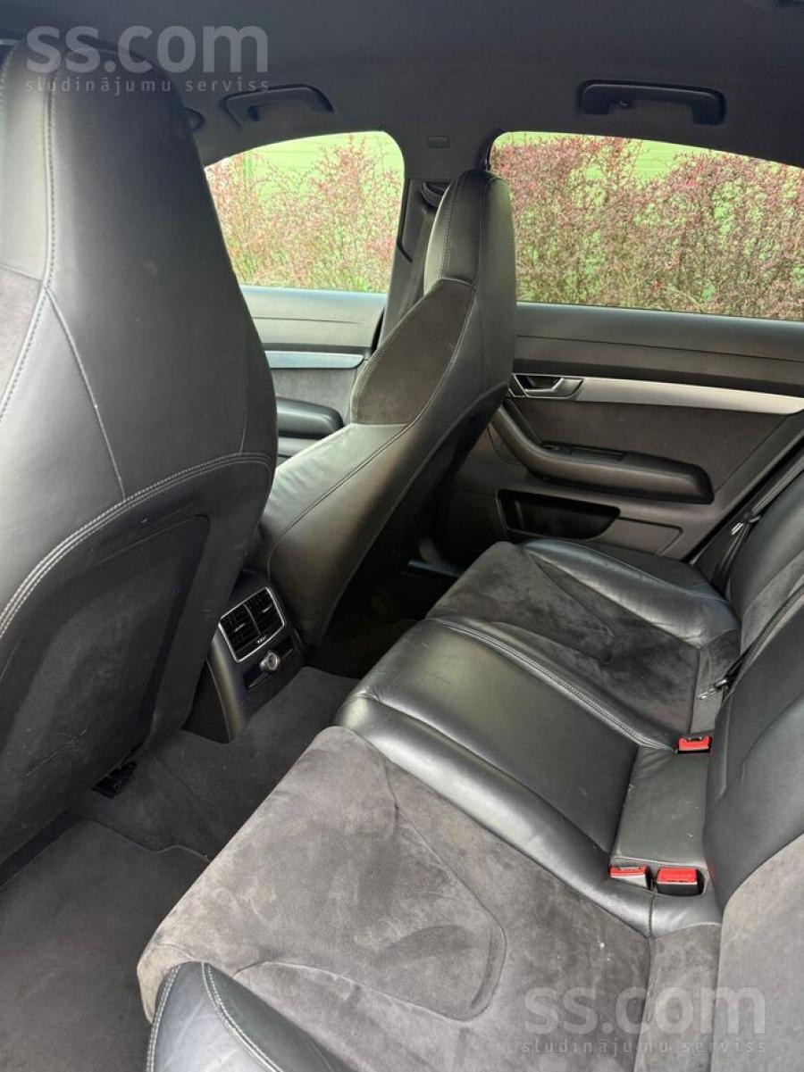 Black Audi A6 2008 in Riga, with an engine capacity of 3.00 L and mileage of 0 thousand km for 4500 €, photo 8 on AUTOMOTO.COM.LV
