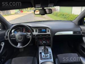 Black Audi A6 2008 in Riga, with an engine capacity of 3.00 L and mileage of 0 thousand km for 4500 €, photo 9 on AUTOMOTO.COM.LV