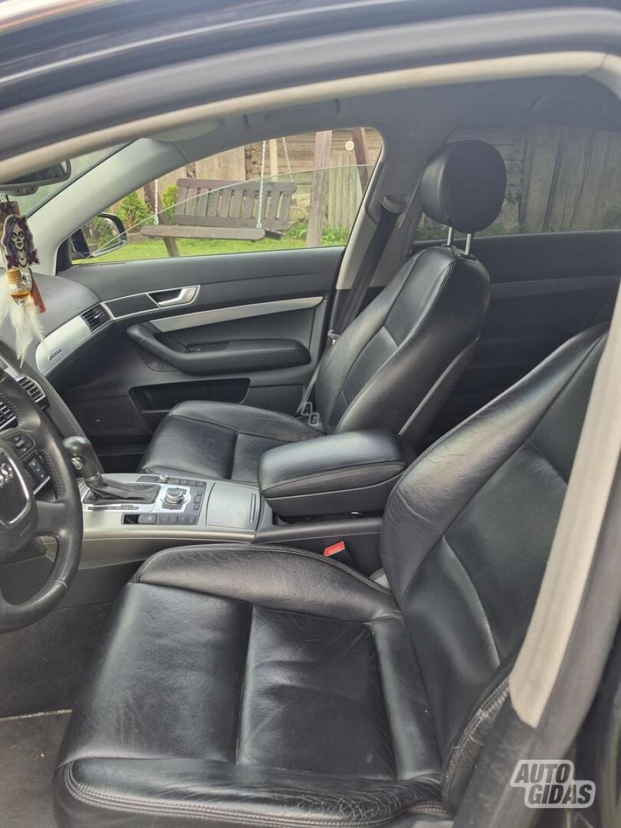 Melns Audi A6 2008 Radviliškis, ar dzinēja tilpumu 3.10 L un nobraukumu 308 tūkst. km par 2900 €, foto 6 vietnē AUTOMOTO.COM.LV