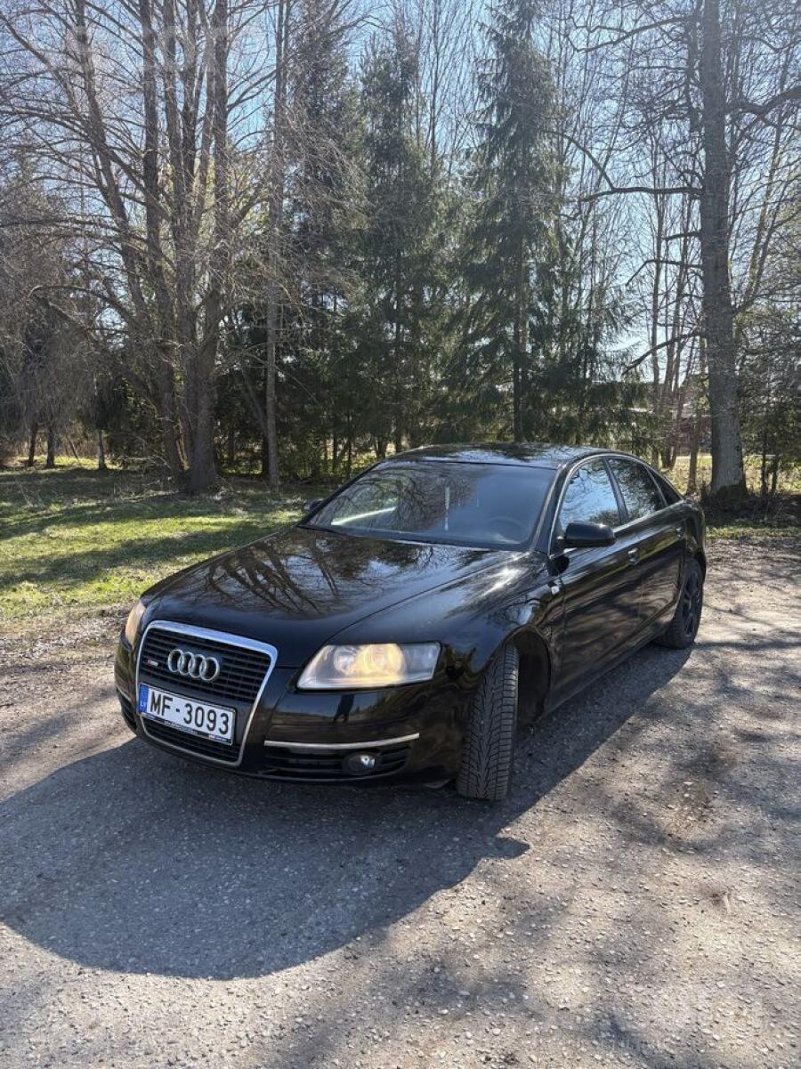 Melns Audi A6 2008 Gulbene, ar dzinēja tilpumu 3.00 L un nobraukumu 320 tūkst. km par 4000 €, foto 1 vietnē AUTOMOTO.COM.LV