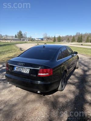 Melns Audi A6 2008 Gulbene, ar dzinēja tilpumu 3.00 L un nobraukumu 320 tūkst. km par 4000 €, foto 3 vietnē AUTOMOTO.COM.LV