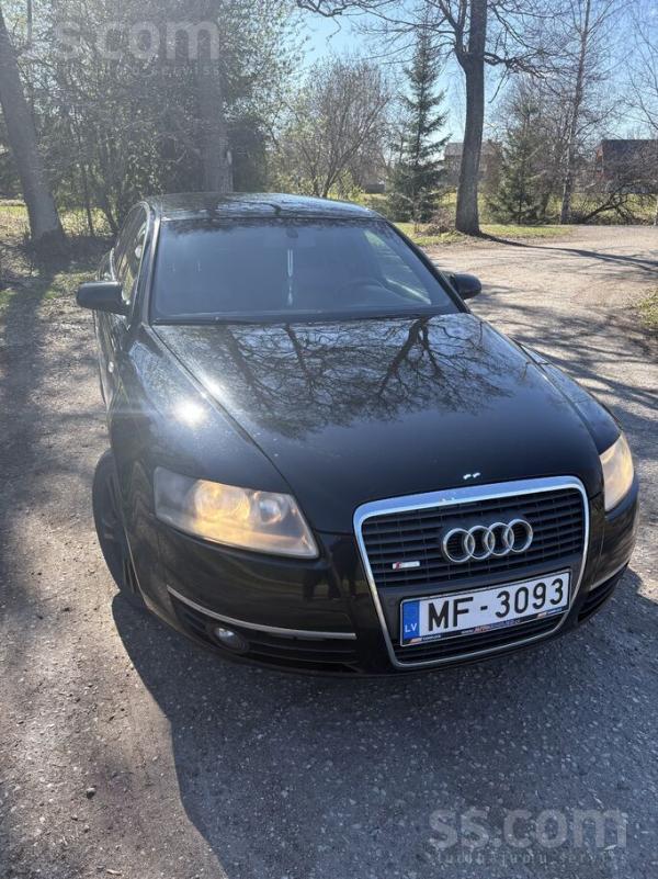 Melns Audi A6 2008 Gulbene, ar dzinēja tilpumu 3.00 L un nobraukumu 320 tūkst. km par 4000 €, foto 3 vietnē AUTOMOTO.COM.LV