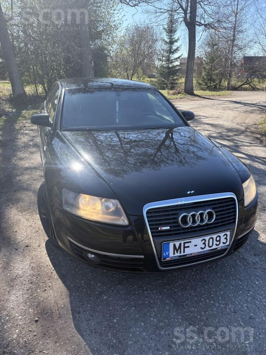 Melns Audi A6 2008 Gulbene, ar dzinēja tilpumu 3.00 L un nobraukumu 320 tūkst. km par 4000 €, foto 4 vietnē AUTOMOTO.COM.LV
