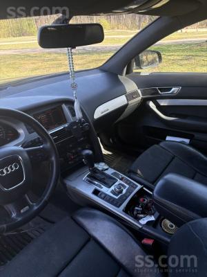 Melns Audi A6 2008 Gulbene, ar dzinēja tilpumu 3.00 L un nobraukumu 320 tūkst. km par 4000 €, foto 7 vietnē AUTOMOTO.COM.LV
