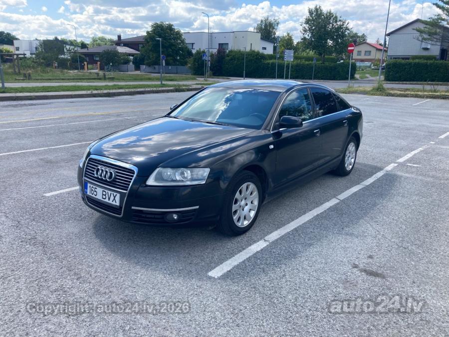 Melns Audi A6 2008 Tallina, ar dzinēja tilpumu 2.70 L un nobraukumu 340 tūkst. km par 2800 €, foto 1 vietnē AUTOMOTO.COM.LV