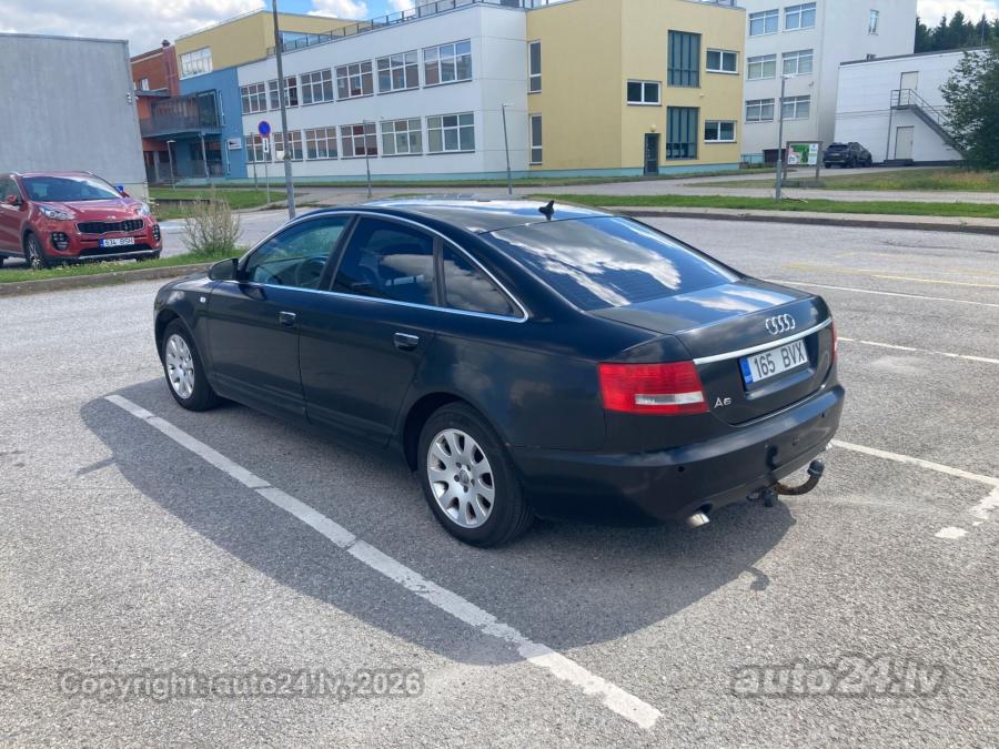 Melns Audi A6 2008 Tallina, ar dzinēja tilpumu 2.70 L un nobraukumu 340 tūkst. km par 2800 €, foto 5 vietnē AUTOMOTO.COM.LV