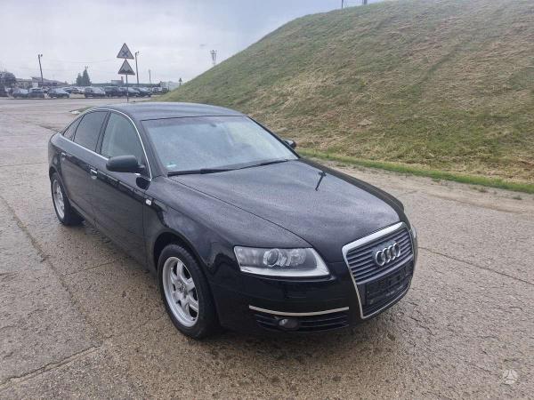 Черный Ауди А6 2008 в Вильнюс, объемом двигателя 2.70 л и пробегом 265 тыс. км за 3950 €, фото 6 на AUTOMOTO.COM.LV