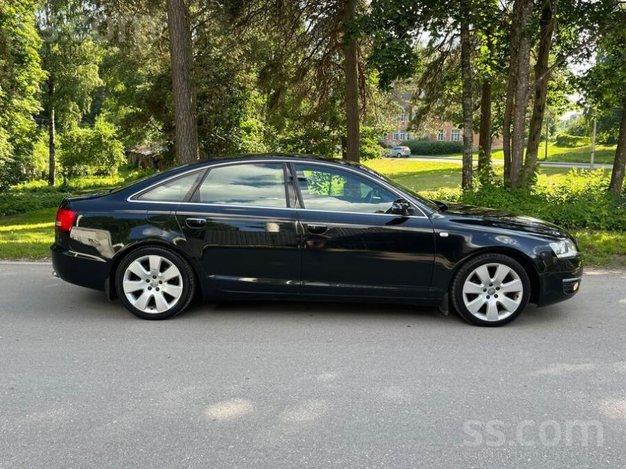 Black Audi A6 2008 in Riga, with an engine capacity of 2.70 L and mileage of 0 thousand km for 3899 €, photo 7 on AUTOMOTO.COM.LV