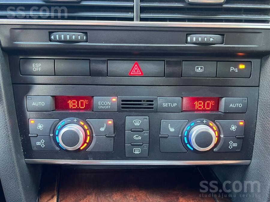 Black Audi A6 2008 in Riga, with an engine capacity of 2.70 L and mileage of 0 thousand km for 3899 €, photo 19 on AUTOMOTO.COM.LV