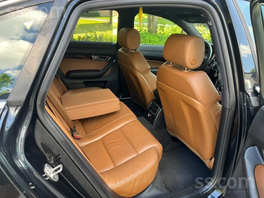 Black Audi A6 2008 in Riga, with an engine capacity of 2.70 L and mileage of 0 thousand km for 3899 €, photo 23 on AUTOMOTO.COM.LV