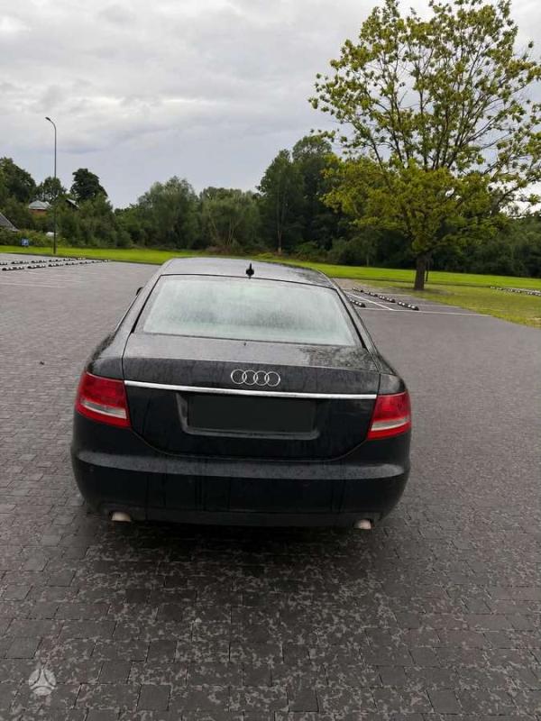 Black Audi A6 2008 in Kaunas, with an engine capacity of 2.97 L and mileage of 3 thousand km for 1750 €, photo 3 on AUTOMOTO.COM.LV
