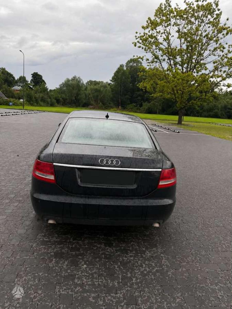Melns Audi A6 2008 Kauņa, ar dzinēja tilpumu 2.97 L un nobraukumu 3 tūkst. km par 1750 €, foto 4 vietnē AUTOMOTO.COM.LV