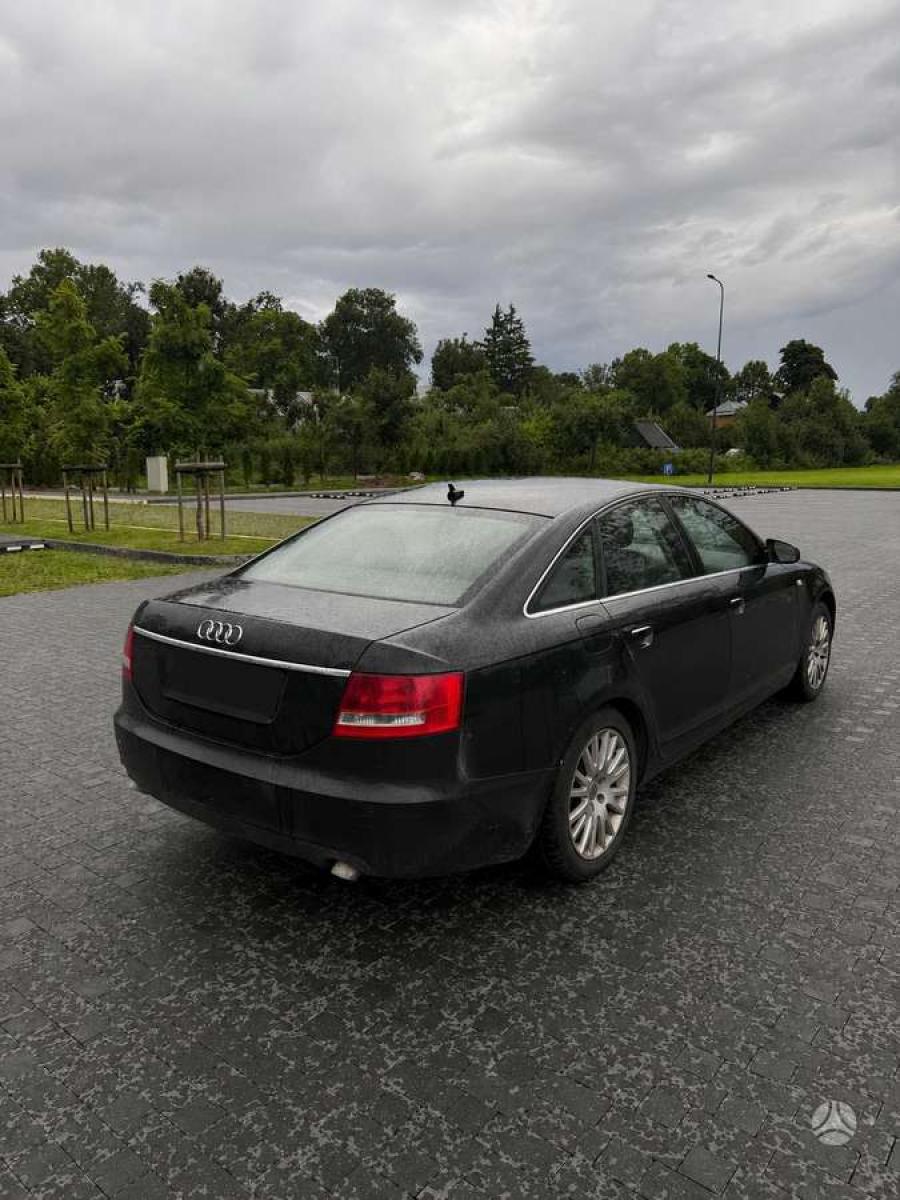 Melns Audi A6 2008 Kauņa, ar dzinēja tilpumu 2.97 L un nobraukumu 3 tūkst. km par 1750 €, foto 5 vietnē AUTOMOTO.COM.LV