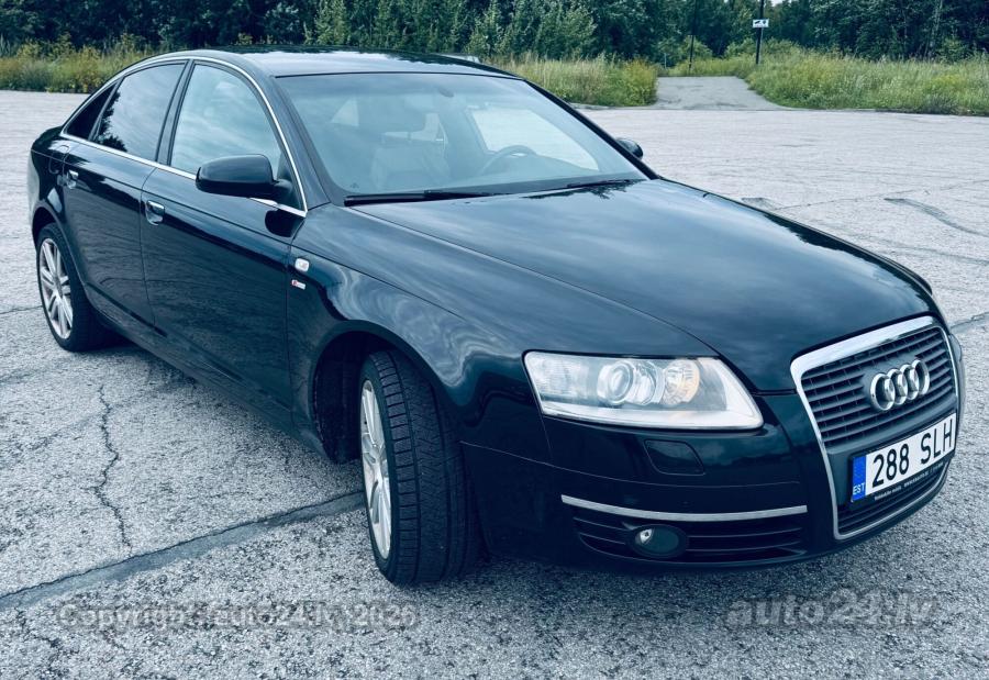 Черный Ауди А6 2008 в Таллин, объемом двигателя 2.70 л и пробегом 255 тыс. км за 4400 €, фото 4 на AUTOMOTO.COM.LV