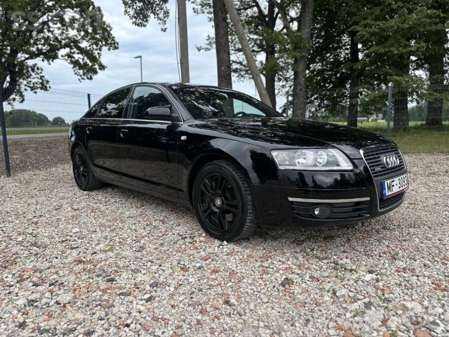 Melns Audi A6 2008 Cēsis, ar dzinēja tilpumu 3.00 L un nobraukumu 0 tūkst. km par 4900 €, foto 3 vietnē AUTOMOTO.COM.LV