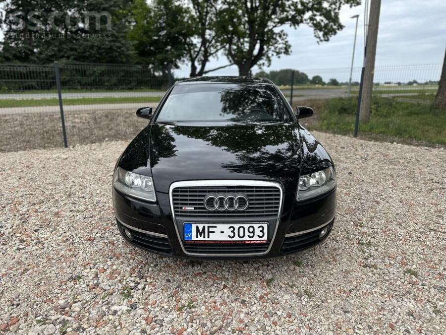 Melns Audi A6 2008 Cēsis, ar dzinēja tilpumu 3.00 L un nobraukumu 0 tūkst. km par 4900 €, foto 4 vietnē AUTOMOTO.COM.LV