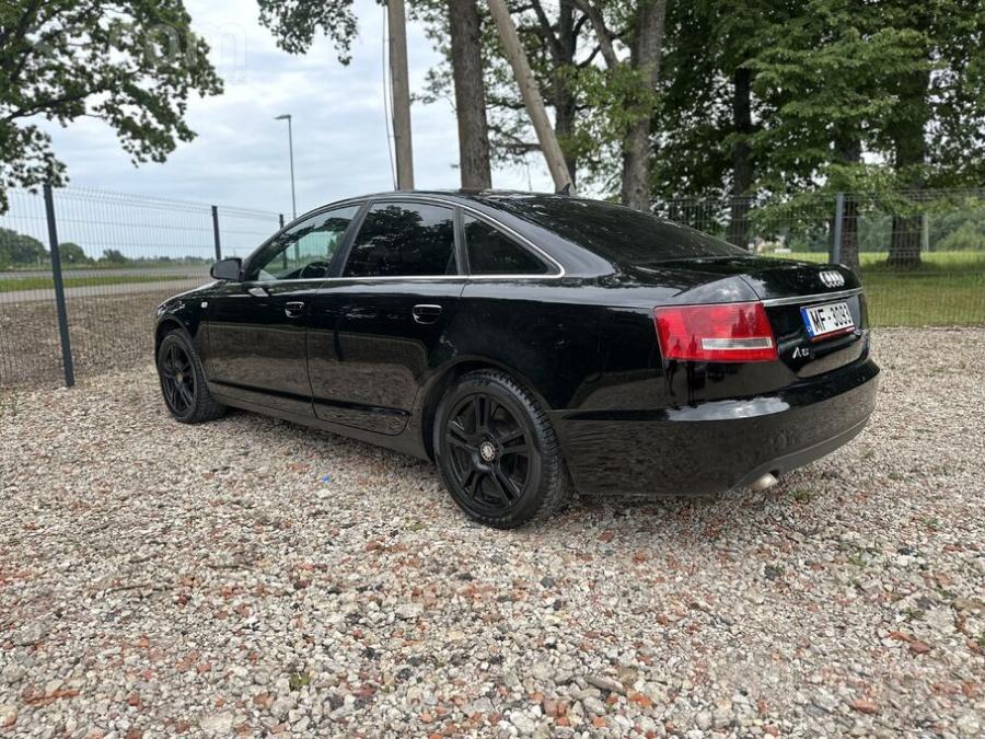 Melns Audi A6 2008 Cēsis, ar dzinēja tilpumu 3.00 L un nobraukumu 0 tūkst. km par 4900 €, foto 5 vietnē AUTOMOTO.COM.LV