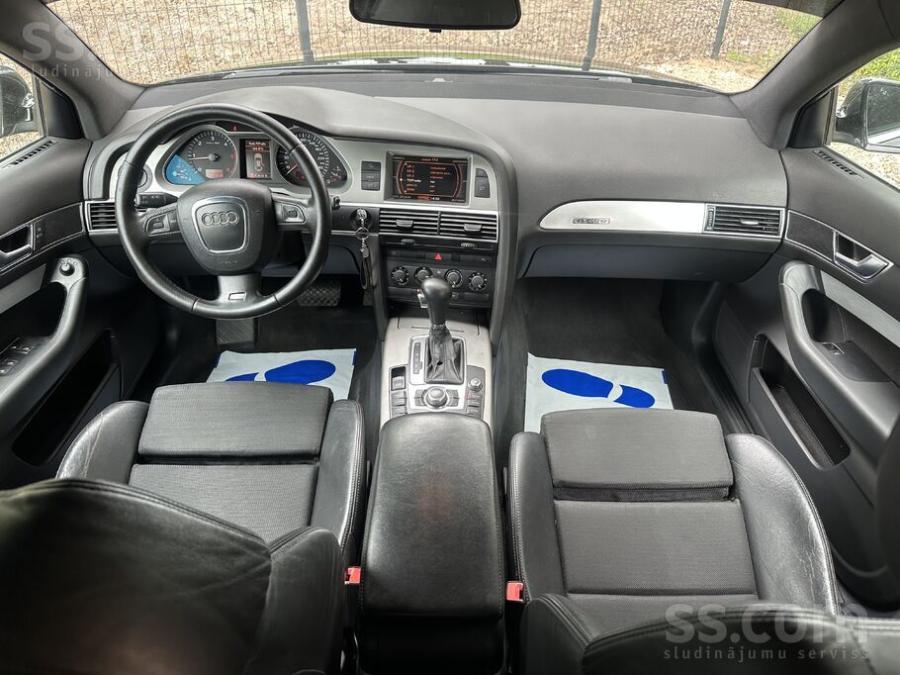 Melns Audi A6 2008 Cēsis, ar dzinēja tilpumu 3.00 L un nobraukumu 0 tūkst. km par 4900 €, foto 8 vietnē AUTOMOTO.COM.LV
