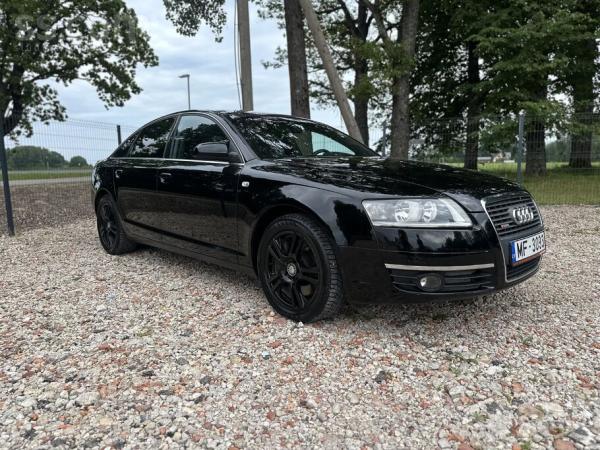 Melns Audi A6 2008 Cēsis, ar dzinēja tilpumu 3.00 L un nobraukumu 0 tūkst. km par 4900 €, foto 2 vietnē AUTOMOTO.COM.LV