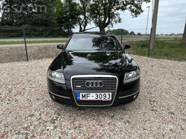 Melns Audi A6 2008 Cēsis, ar dzinēja tilpumu 3.00 L un nobraukumu 0 tūkst. km par 4900 €, foto 3 vietnē AUTOMOTO.COM.LV